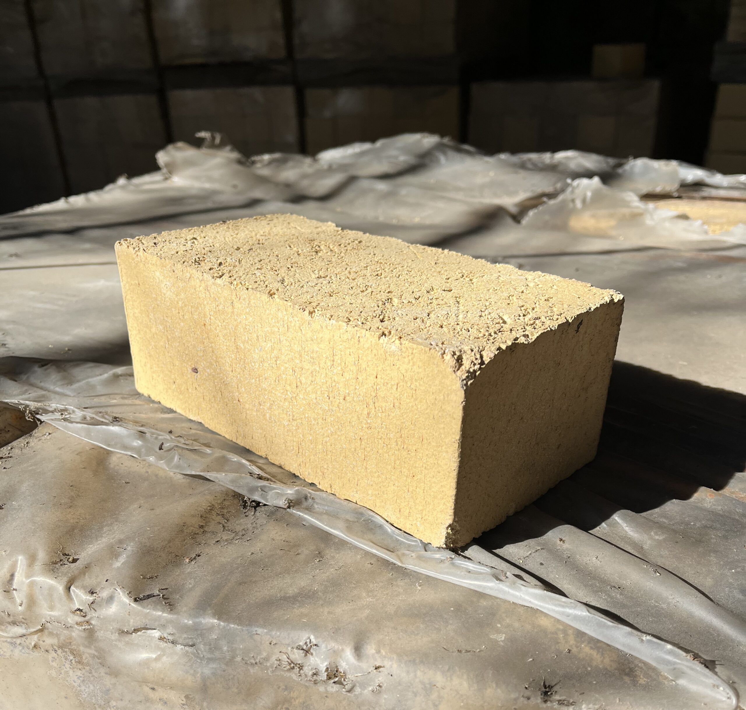 3 Inch Buff Paver 4 1/4″ x 8″ x 3″ – Continental Clay Company